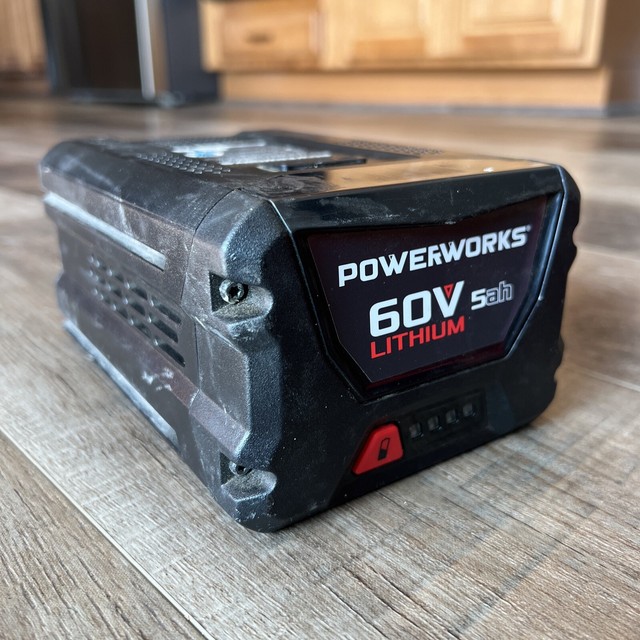 Powerworks Battery LB60A02PW 60V 5Ah Lithium Battery Pack Untested for ...