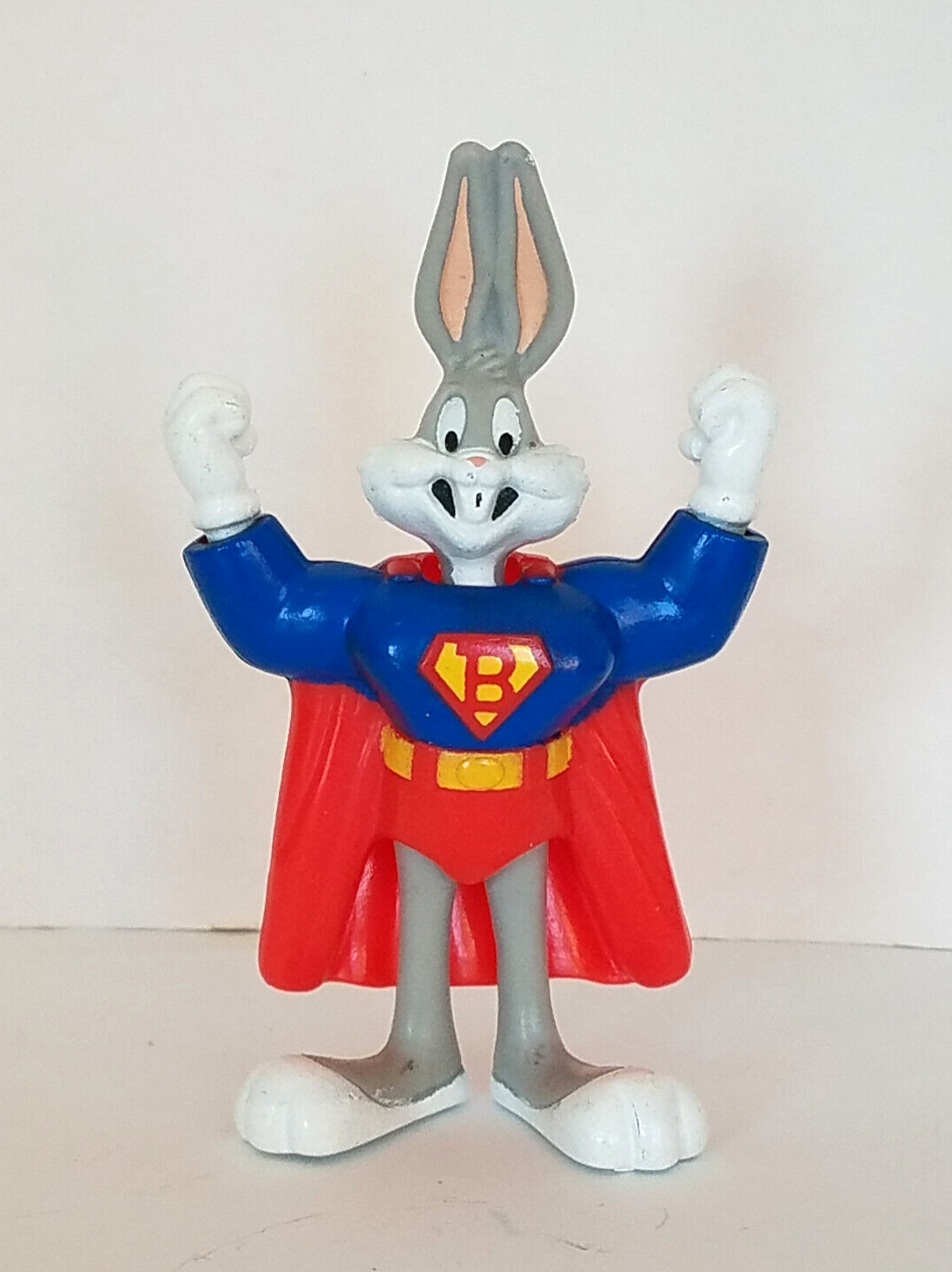 Super Bugs Bunny McDonalds Hero Looney Tunes Superman Suit 3" 1991 ...