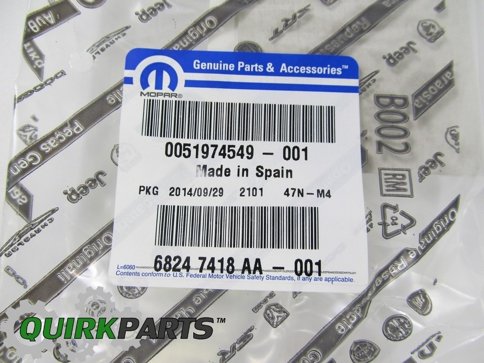 15-20 JEEP RENEGADE LIFTGATE TRAILHAWK EMBLEM NAMEPLATE BADGE MOPAR ...