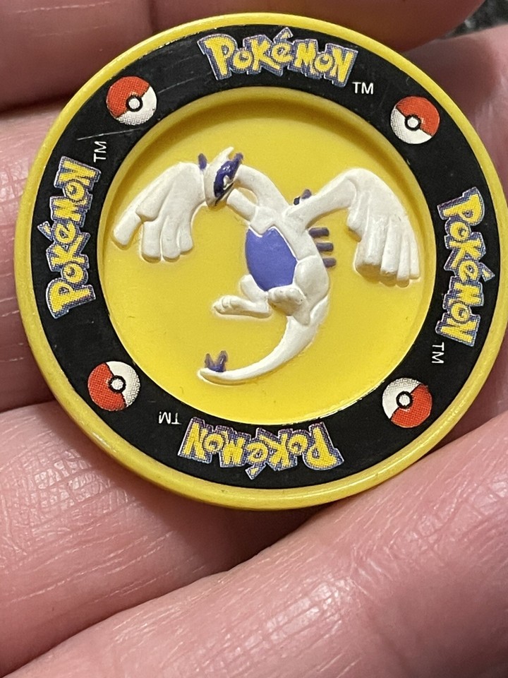 Pokemon The Movie 2000 - Lugia Plastic Coin Promo | eBay