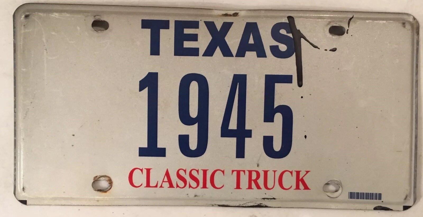 CLASSIC TRUCK vanity 1945 license plate Chevy Dodge Willys GMC Napco ...