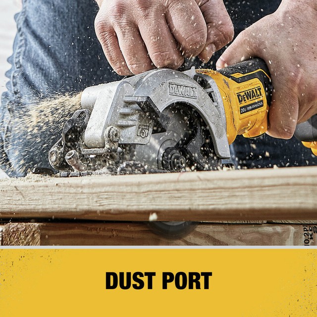 DEWALT DCS571B Atomic 20V MAX 4 1/2 inch Compact Circular Saw - DCS571B ...