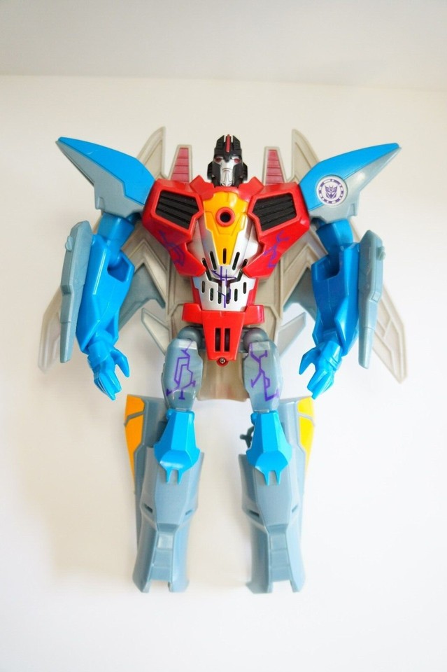 TRANSFORMERS RID POWER SURGE STARSCREAM Action Figure Clash of the ...