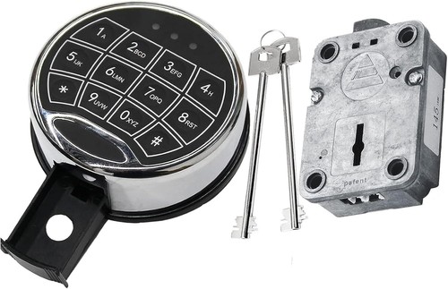 Ambition Electronic Keypad Lock For Safes Swing Bolt Lock With 2 ...