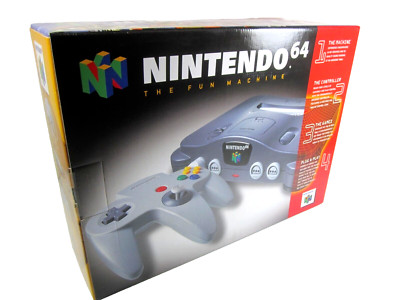 1996 Original Launch Nintendo 64 N64 Vintage Console New, sealed ...