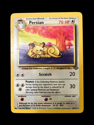 Pokémon TCG Persian Jungle 42/64 Regular Unlimited Uncommon | eBay