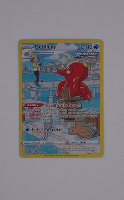 Pokémon TCG Octillery Sword & Shield: Brilliant Stars TG03/TG30 Holo ...