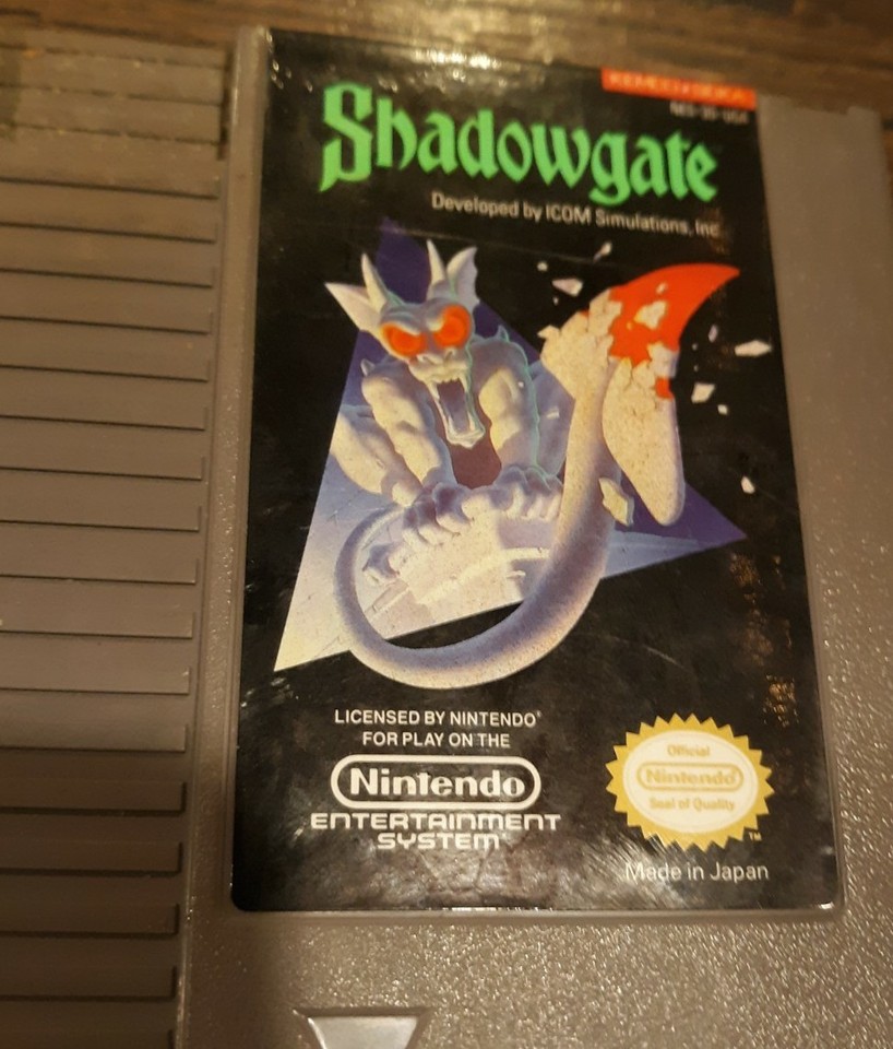 Shadowgate - Nintendo NES - Authentic - Tested Nintendo Entertainment ...