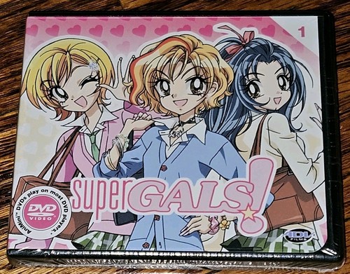 DVD NEW 3" ADV animini ANIME Super Gals Video Factory sealed Vtg Asian ...