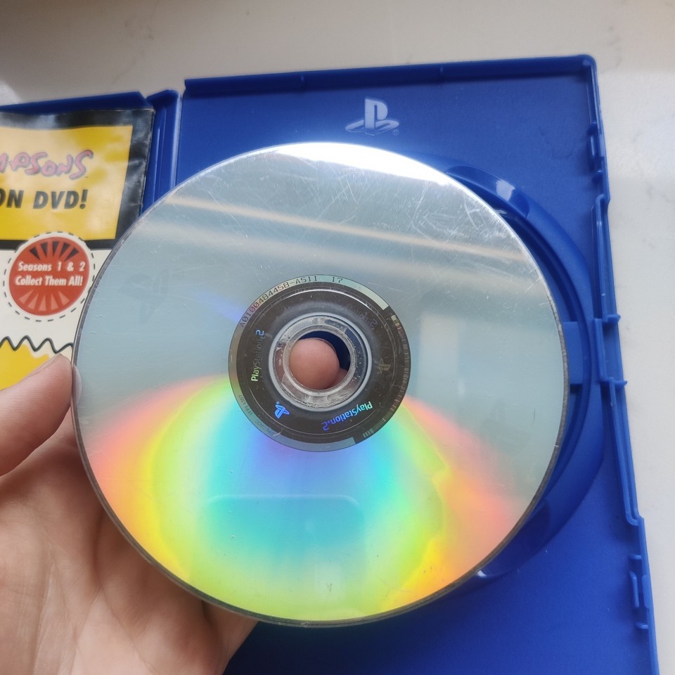 The Simpsons Hit & Run PS2 Sony PlayStation 2 Game Complete With Manual ...