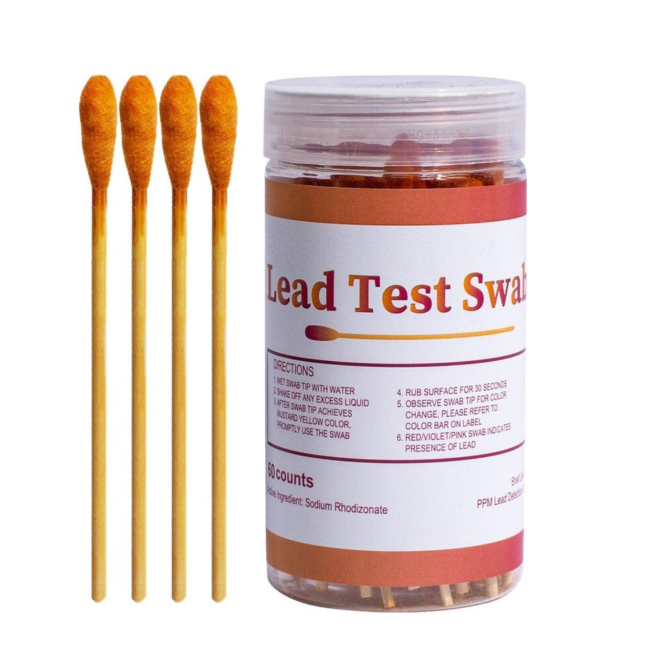Lead Test Kit With 30PCS Test Swabs High-Sensitive Instant Lead Paint ...
