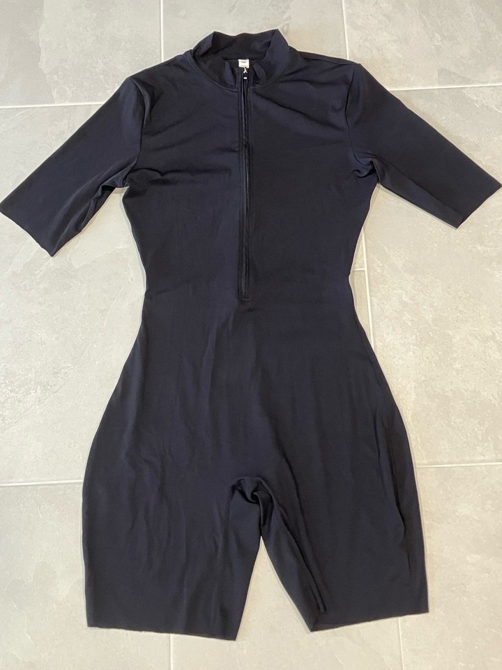 Mens One Piece Speedsuit Bodysuit Unitard Running Cycling Gym Large ...