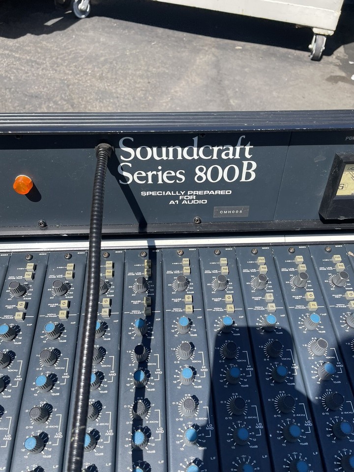 Soundcraft Series 800b 1985 Analog Console 32 Channels | eBay