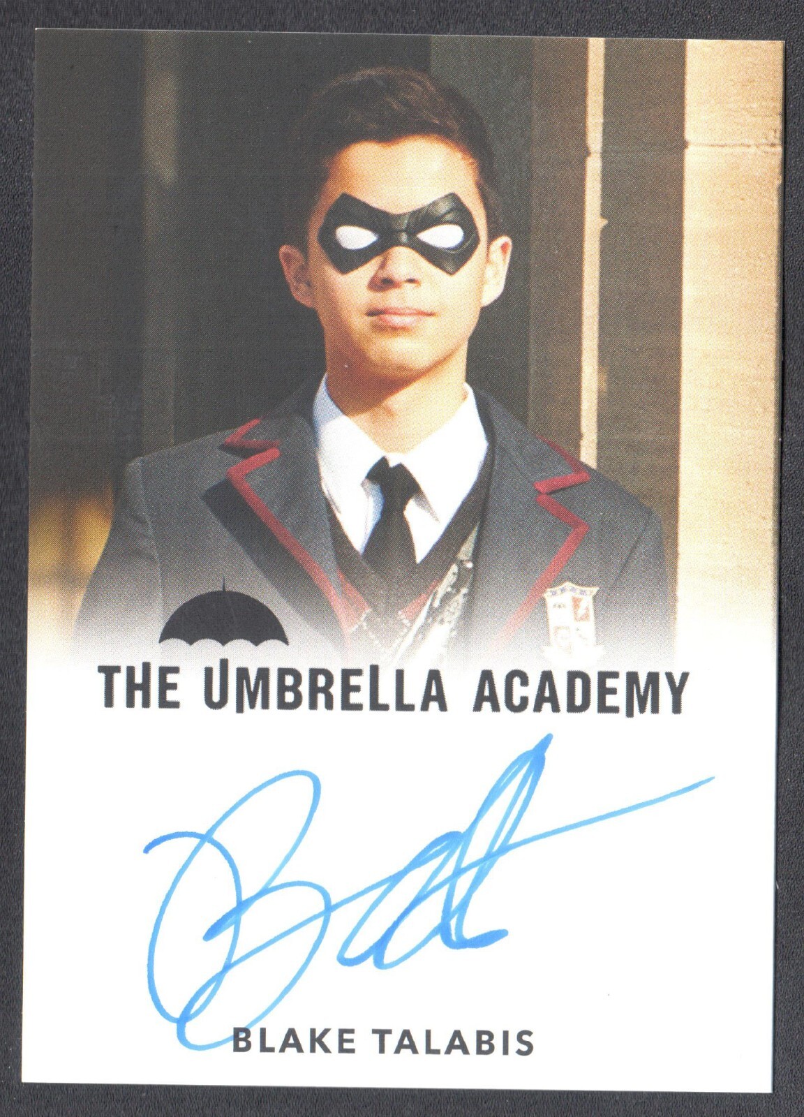 UMBRELLA ACADEMY SEASON 1 (Rittenhouse 2020) AUTOGRAPH CARD BLAKE ...