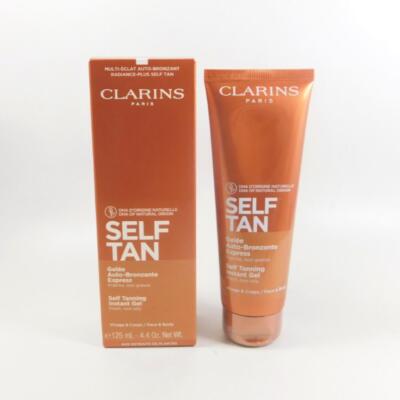 Clarins SELF TAN Tanning Instant Gel 4.2 oz / 125 ml *NEW IN BOX* | eBay