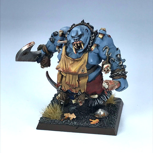 Butcher Ogor Ogre Kingdoms - Warhammer Fantasy Games Workshop Painted ...
