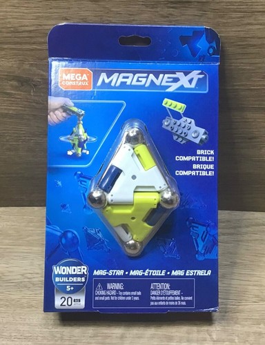 Mega Construx Magnext Mag-Star 20pcs Magnet and Brick Set | eBay