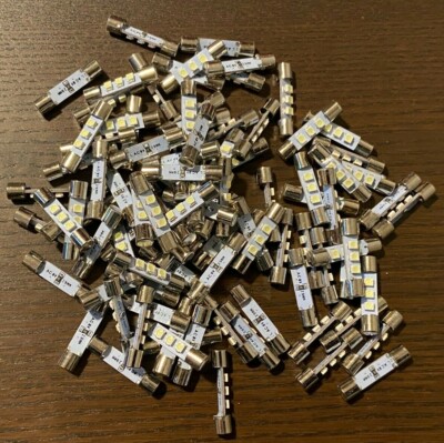 100 New Cool Blue 8V Fuse Lamp LED Light Bulbs - Marantz Sansui Pioneer ...