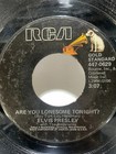 ELVIS PRESLEY - JORDANAIRES - Lonesome Tonight / Gotta Know RCA 45 RPM ...