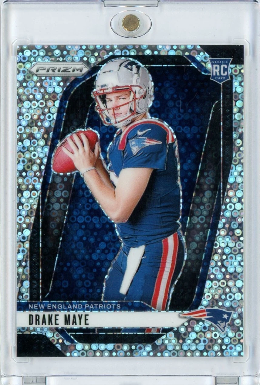 Drake Maye 2024 Prizm #12 Rookie Variation - No Huddle Price Guide ...