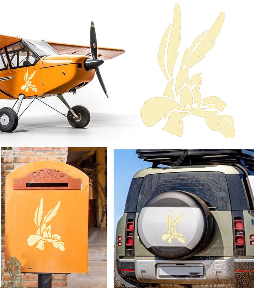 Coyote, Autocollant En Vinyle Version V5B | eBay