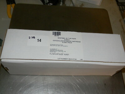 Sentinel XL S-4012 HP PAPR OV/CD/CL/HC/HF/SD/HE Cartridge, 3 Units, Exp ...