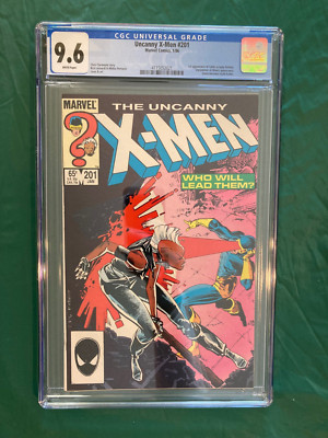 Uncanny X-Men #201 CGC 9.6 Marvel 1986 1st app Cable as Baby Nathan ...