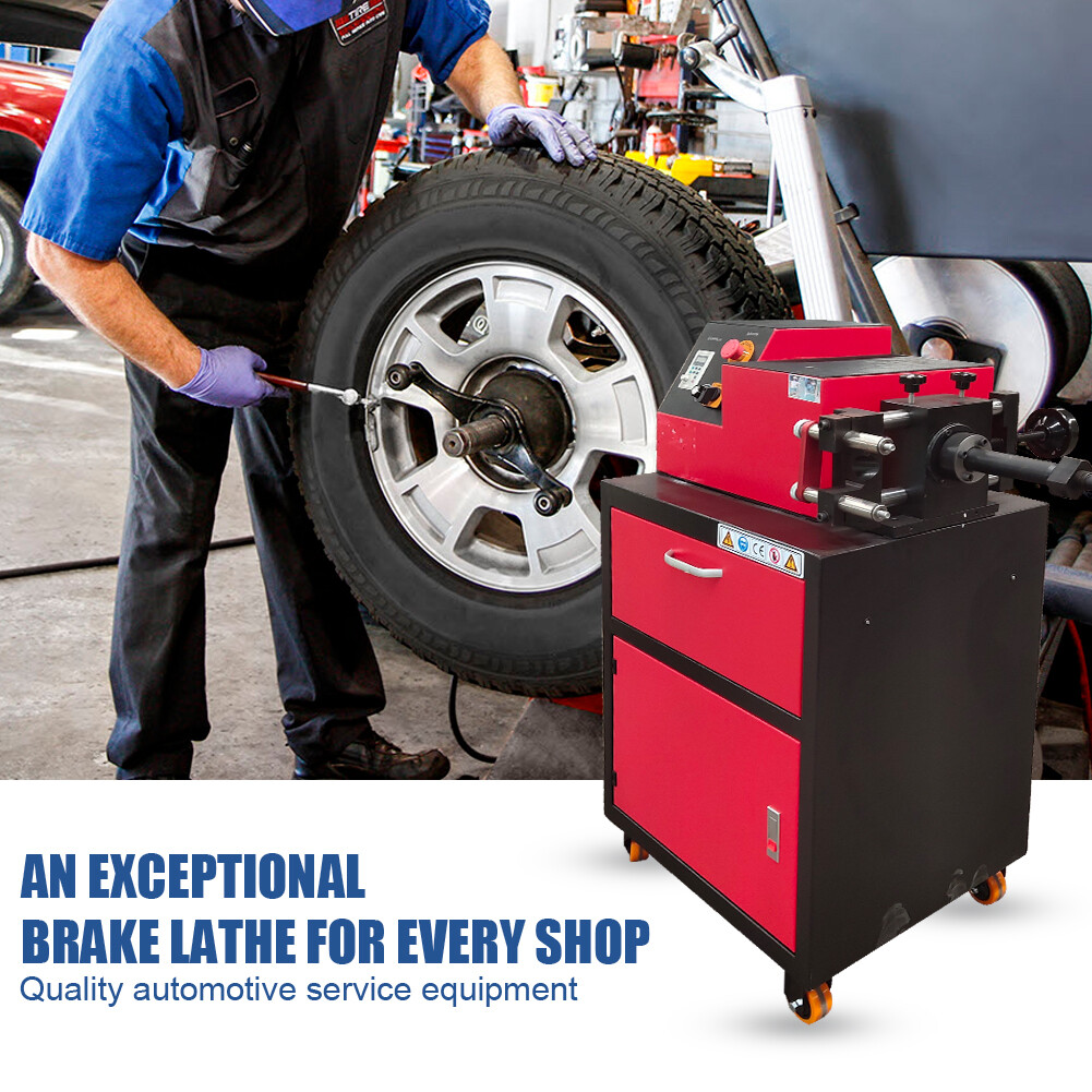 400W Disc Brake Lathe Combination Car Brake Disc Repair Polishing ...