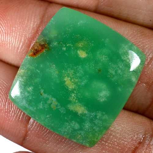 44.40 Karat 100% Natürlich Top Qualität Chrysopras Cabochon 25 X 27 MM Edelstein | eBay.de