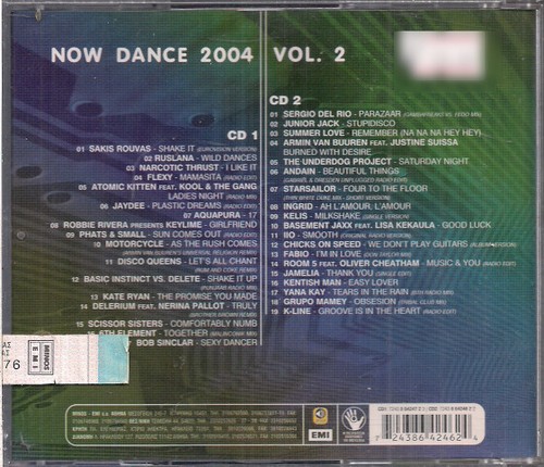 Various Now Dance 2004 Vol. 2 2xCD, Comp 0 Trance, House, Dance-pop ...