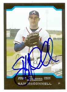 Sam McConnell autographed Baseball Card Atlanta Braves 2004 Topps ...