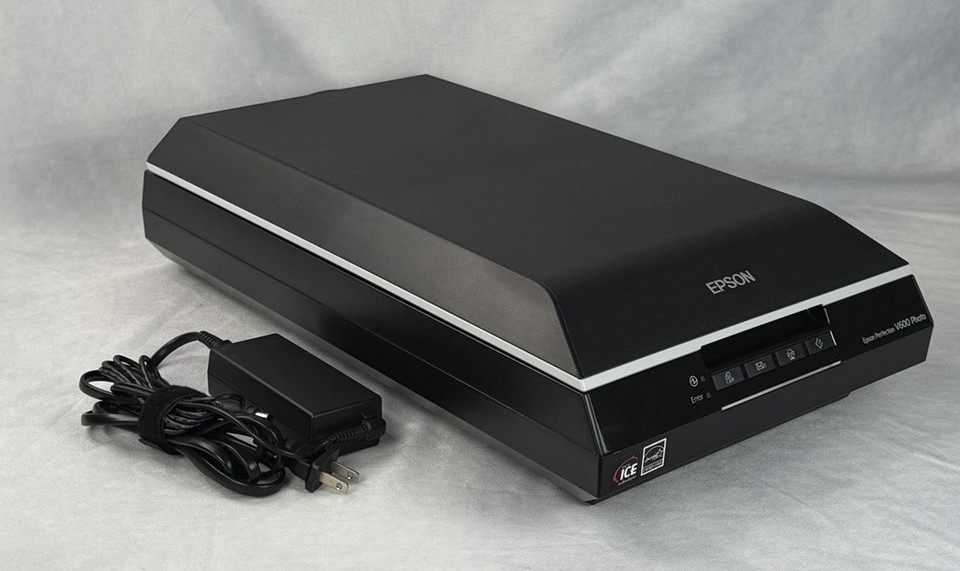 Epson V600 Color Pro Photo Document Scanner With Power Cord, Works ...