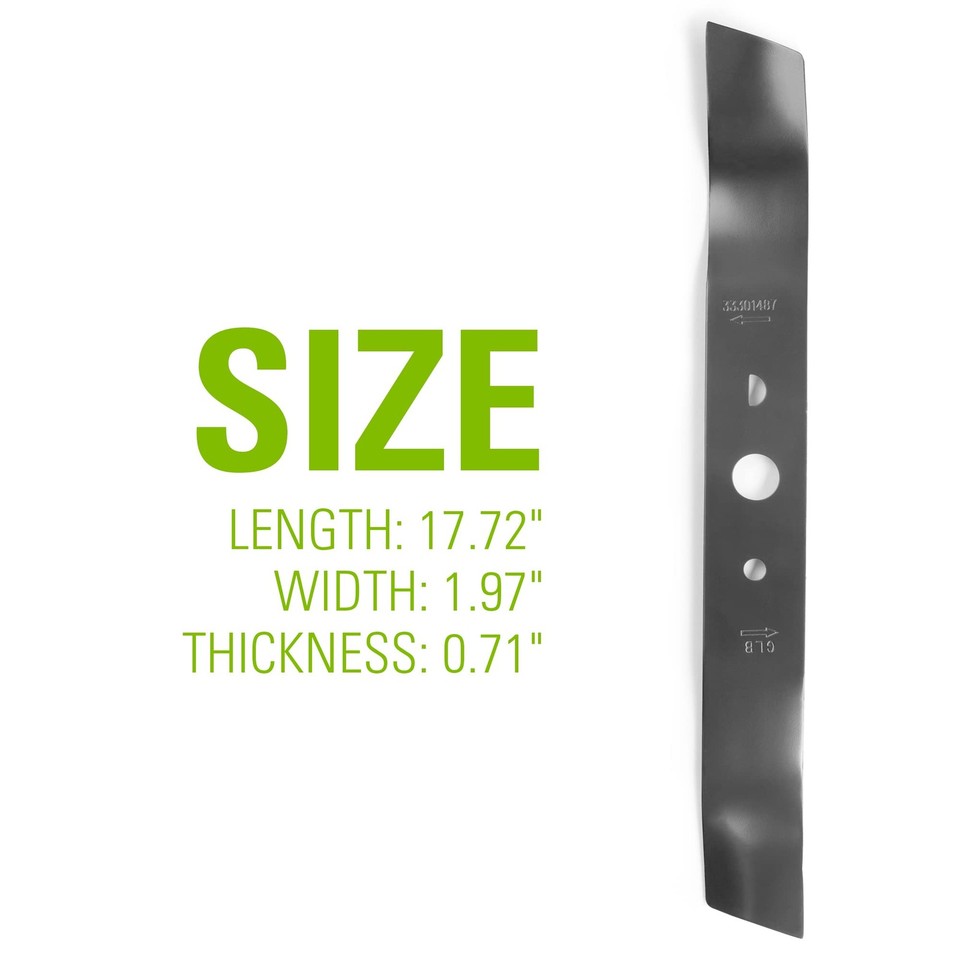 Greenworks 19-Inch Replacement Lawn Mower Blade 29373 | eBay