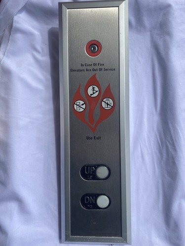 Adam’s Elevator Call Station With Fire Key Switch | eBay