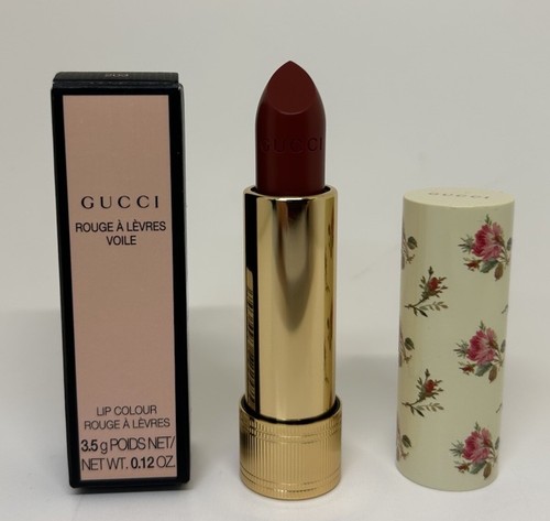 GUCCI Rouge A Levres Voile Mildred Rosewood 203 Lipstick Sheer Lip ...