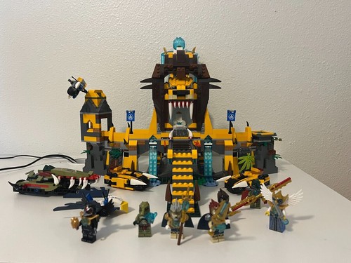 LEGO 70010 Legends of Chima The Lion CHI Temple 100% Complete | eBay