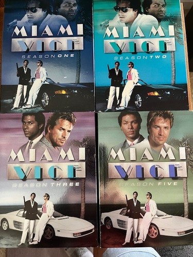Miami Vice TV Series DVD Seasons 1,2,3 and 5 | eBay