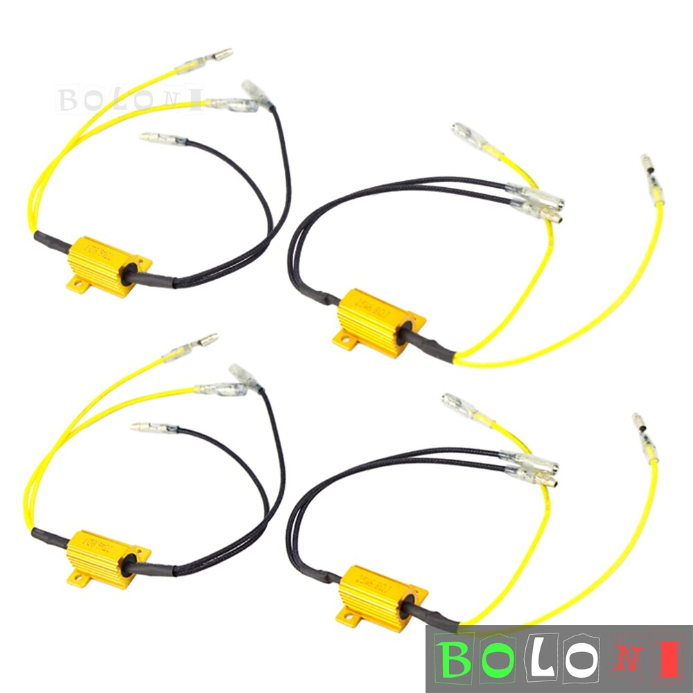 4PCS 12V Load Resistor LED Turn Signal Motorcycle Blinker XL Lights ...