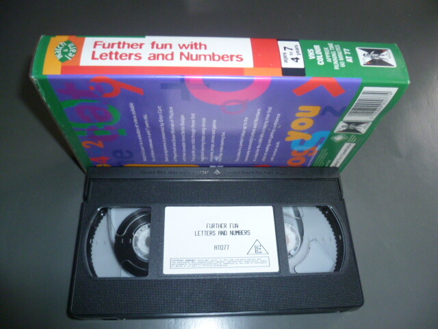 Watch And Learn - Further Fun With Letters And Numbers (VHS) for sale ...