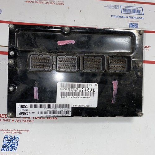 2008 DODGE Charger 300 Magnum 2.7L ECU ECM PCM Engine Computer ...