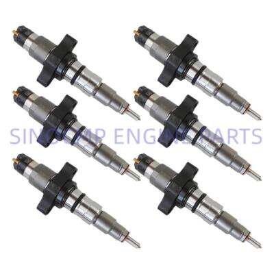 6PCS Fuel Injector 0445120238 For 04-09 Dodge RAM Cummins 5.9L Diesel ...