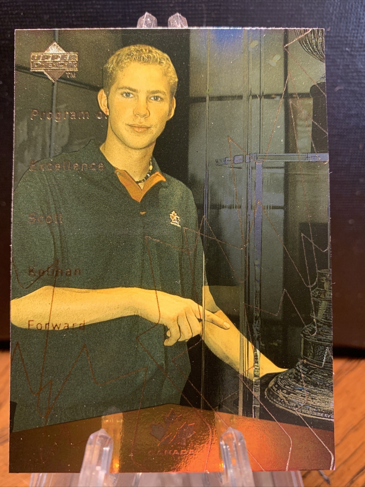 Scott Kelman 98-99 Upper Deck Gold Reserve Program of Excellence #402 ...