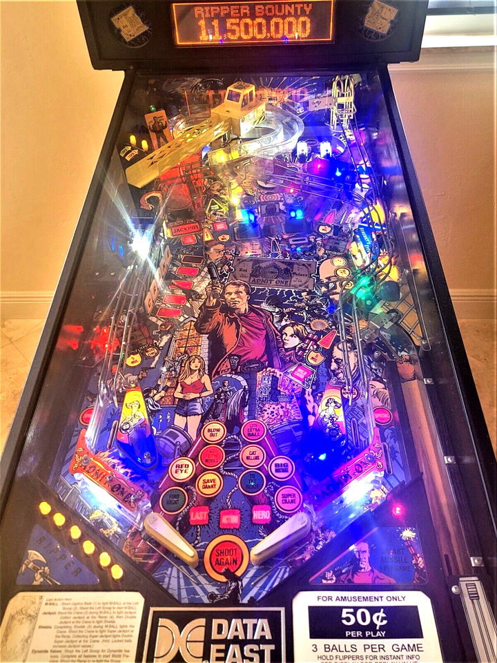 Last Action Hero Pinball Machine -HOME USE ONLY- MINT CONDITION- | eBay