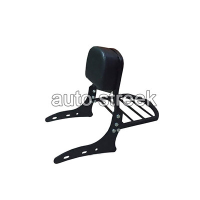 Fit For Royal Enfield Bullet Classic 350 500"Harley Style Backrest ...