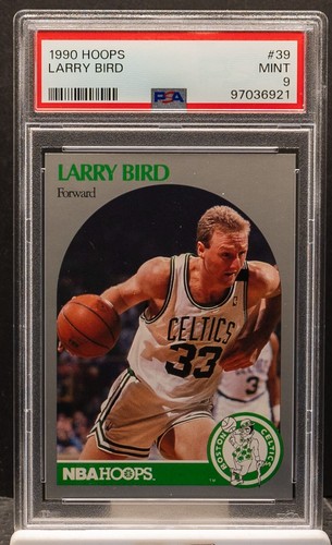 97036921 LARRY BIRD 1990 NBA Hoops #39 PSA 9 HOF | eBay