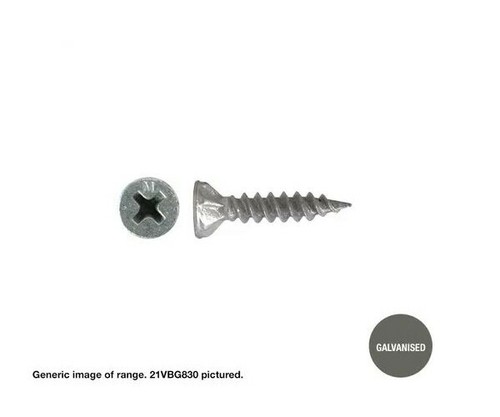Villaboard Galvanised Countersunk Head Screw 8g x 20mm - Box of 1000 | eBay