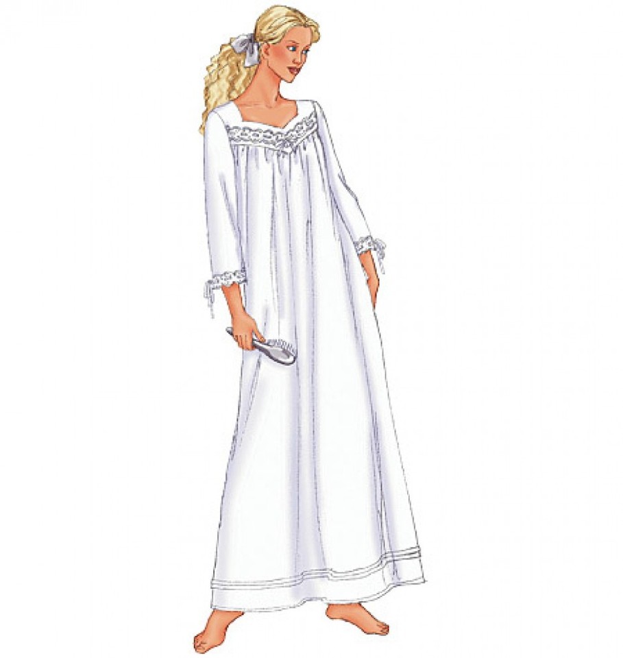 Butterick Ladies Easy Sewing Pattern 6838 Nightgowns Sleepwear ...