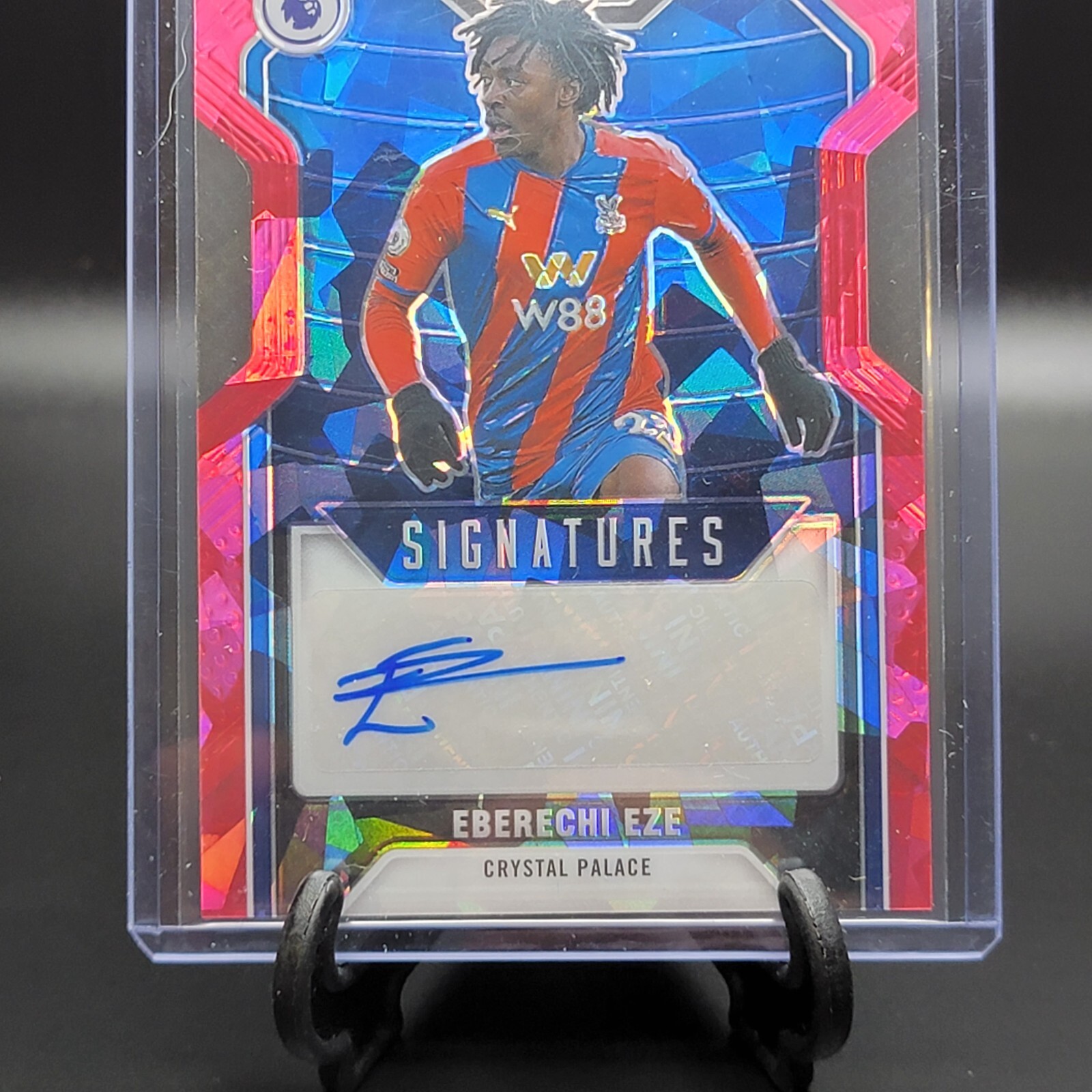 2021-22 Prizm EBERECHI EZE S-EE Signatures PINK ICE PRIZM AUTO SP ...