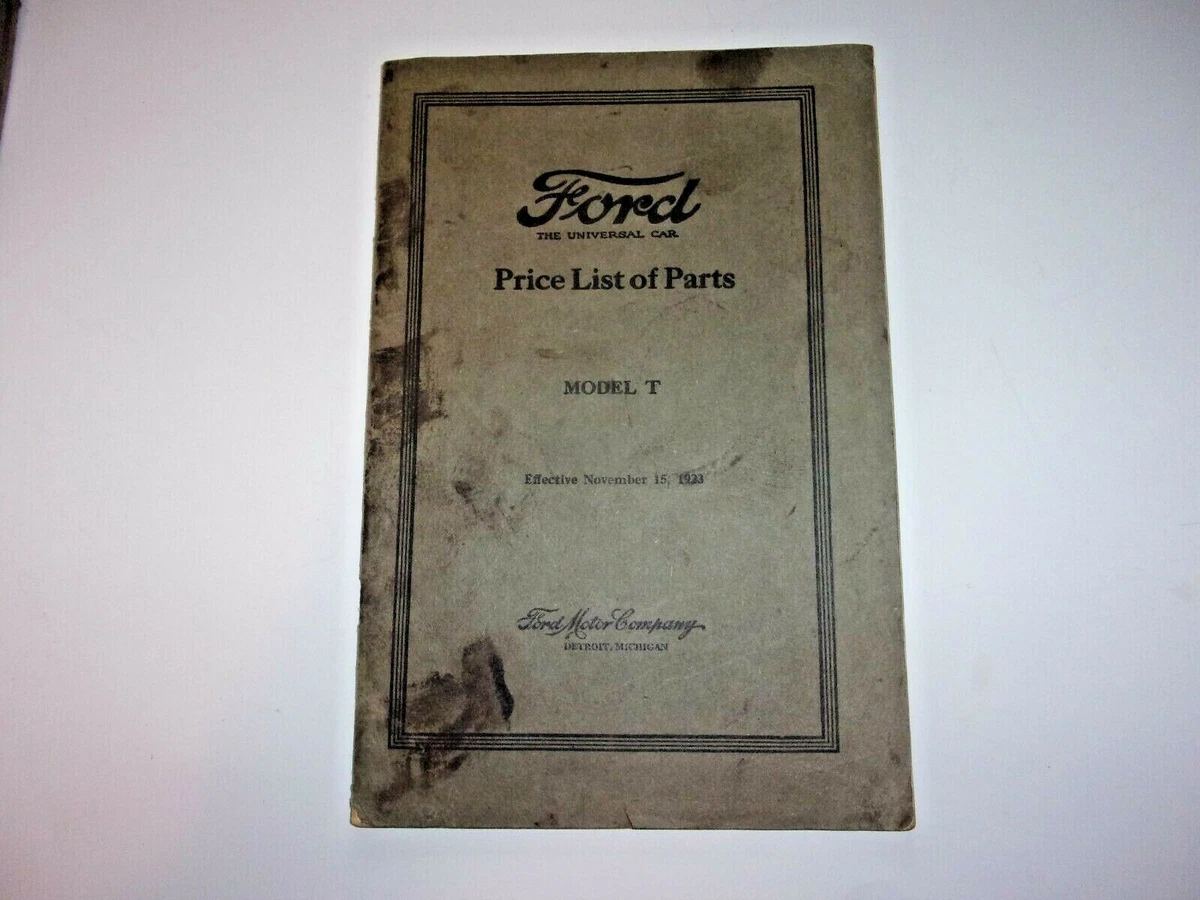 Ford Model T Parts Ebay