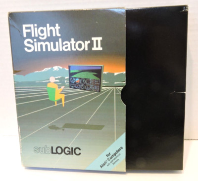 Flight Simulator II by SubLOGIC for Atari | eBay